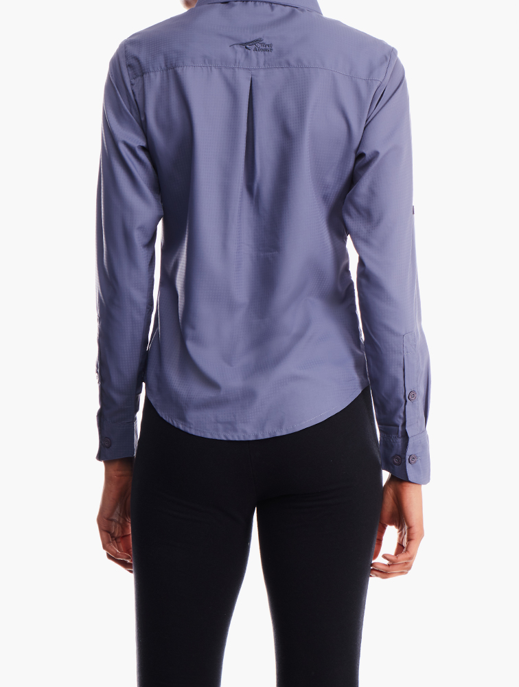 Shop First Ascent Blue Head Lizzard Venture Long Sleeve Shirt for Women ...