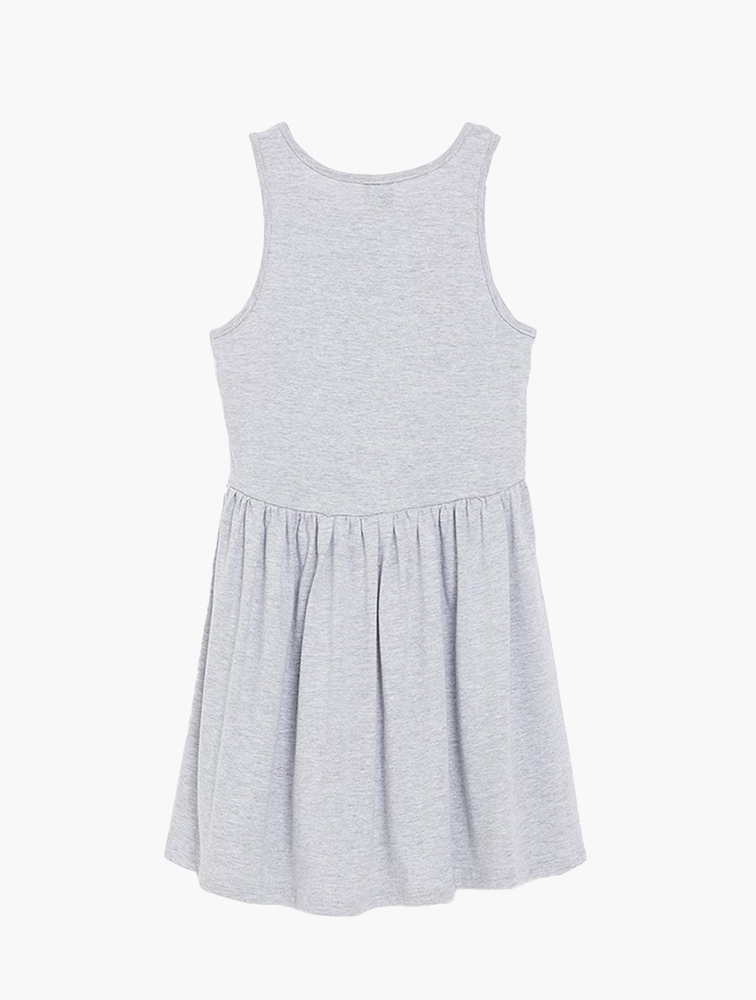 Shop Rebel Republic Tween Girls Sleeveless Dress - Grey Melange for ...