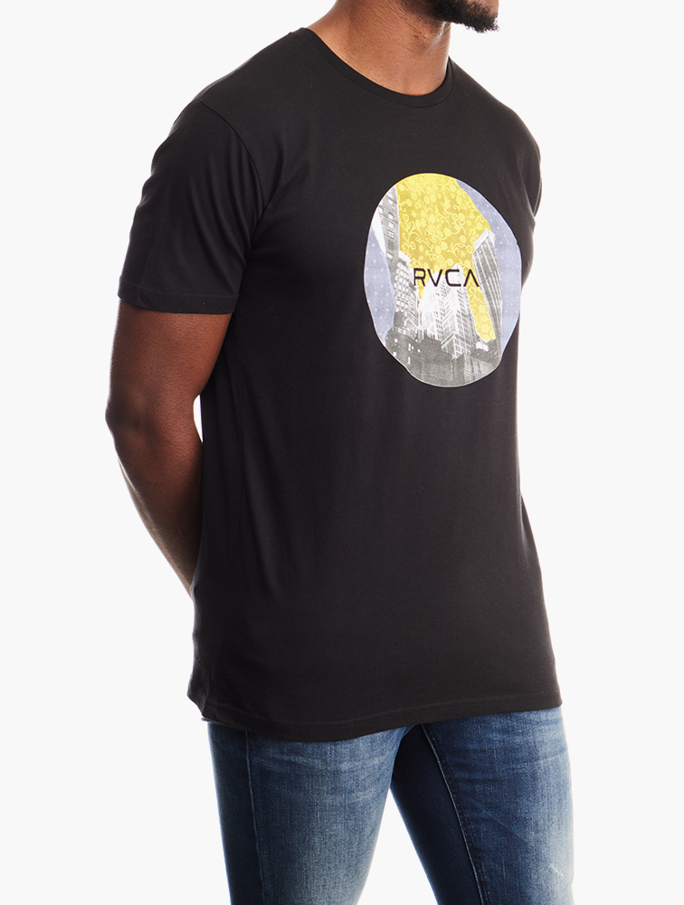 Shop RVCA Black Motors SS Tee for Men from MyRunway.co.za