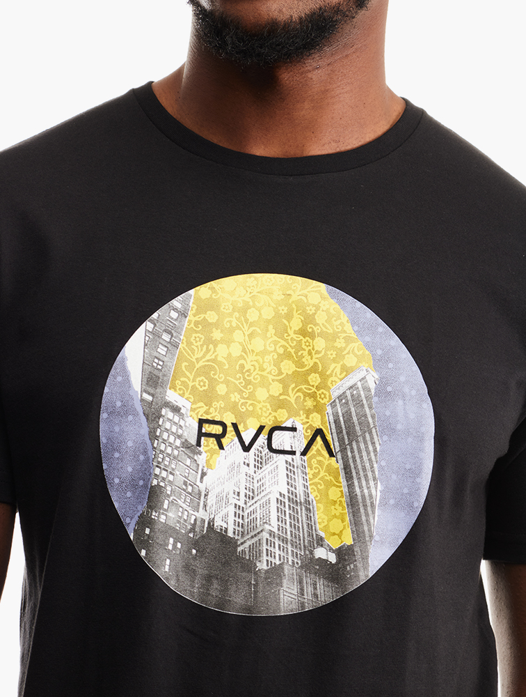 Shop RVCA Black Motors SS Tee for Men from MyRunway.co.za