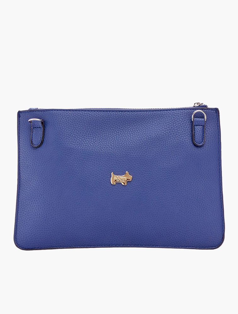 Shop Scotty Bags & Co. Cobalt Blue The Two Faced Crossbody & Business ...
