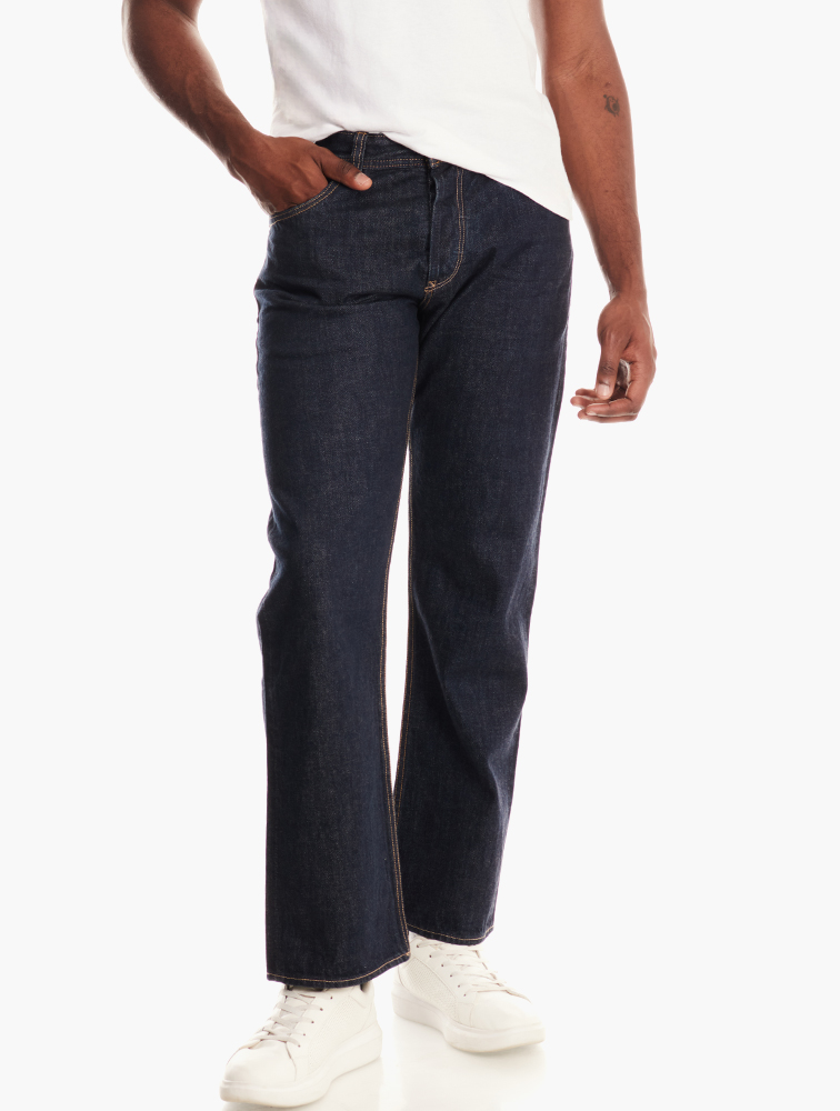 Shop Timberland Blue Ellsworth Selvedge Straight Fit Denim Jeans for ...