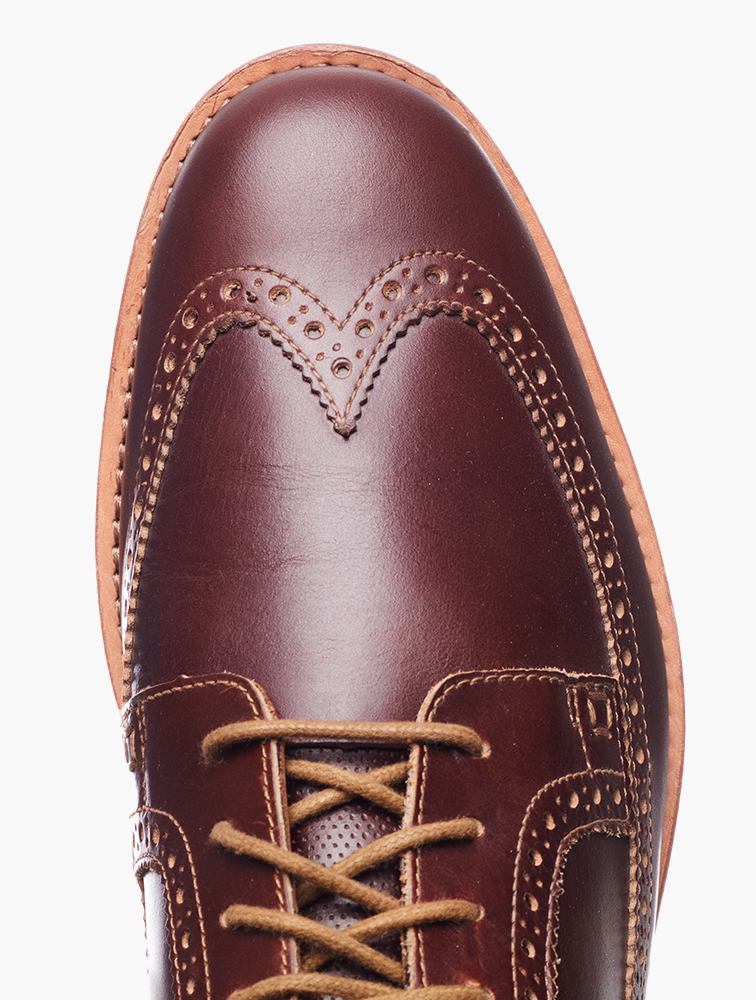MyRunway | Shop Timberland Brown Kempton Leather Brogues Shoes for Men ...