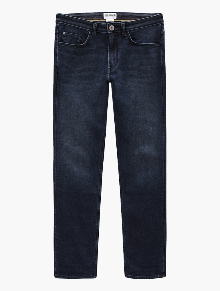 MyRunway | Shop Timberland Blue & Black Sargent Lake Stretch Jeans for ...