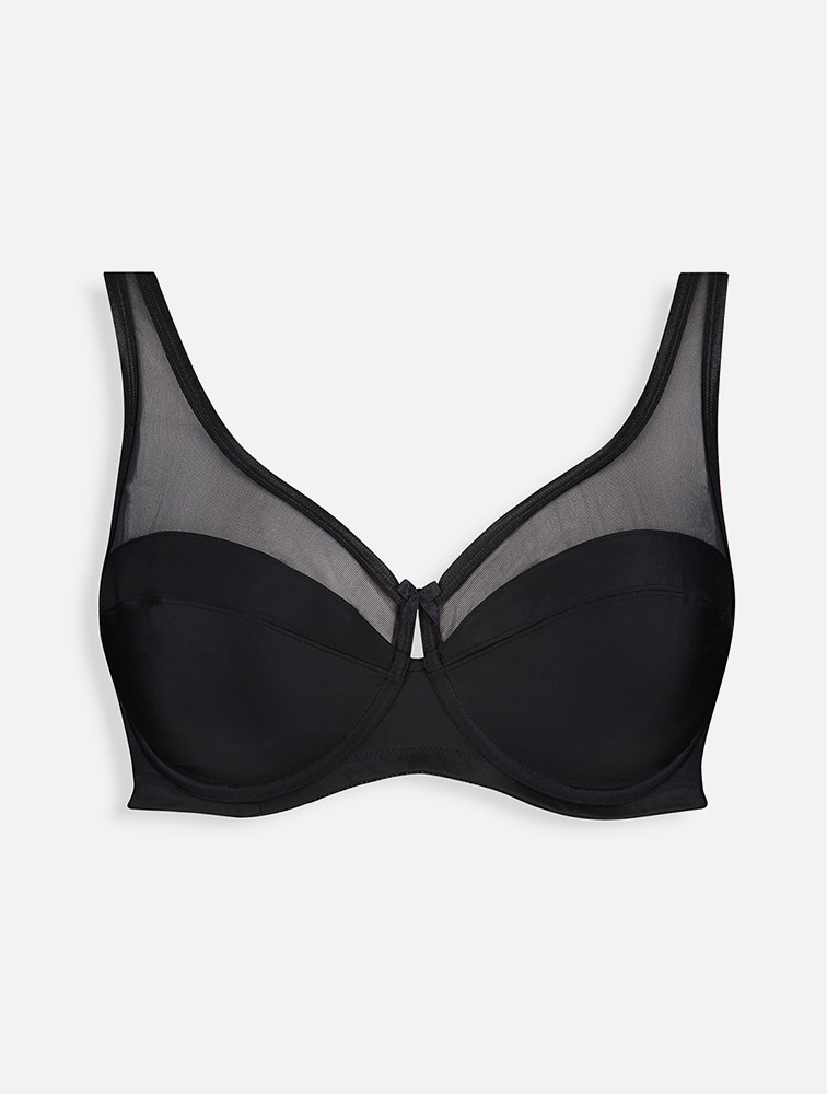 Shop Woolworths Black Generous Minimiser Bra for Women from MyRunway.co.za