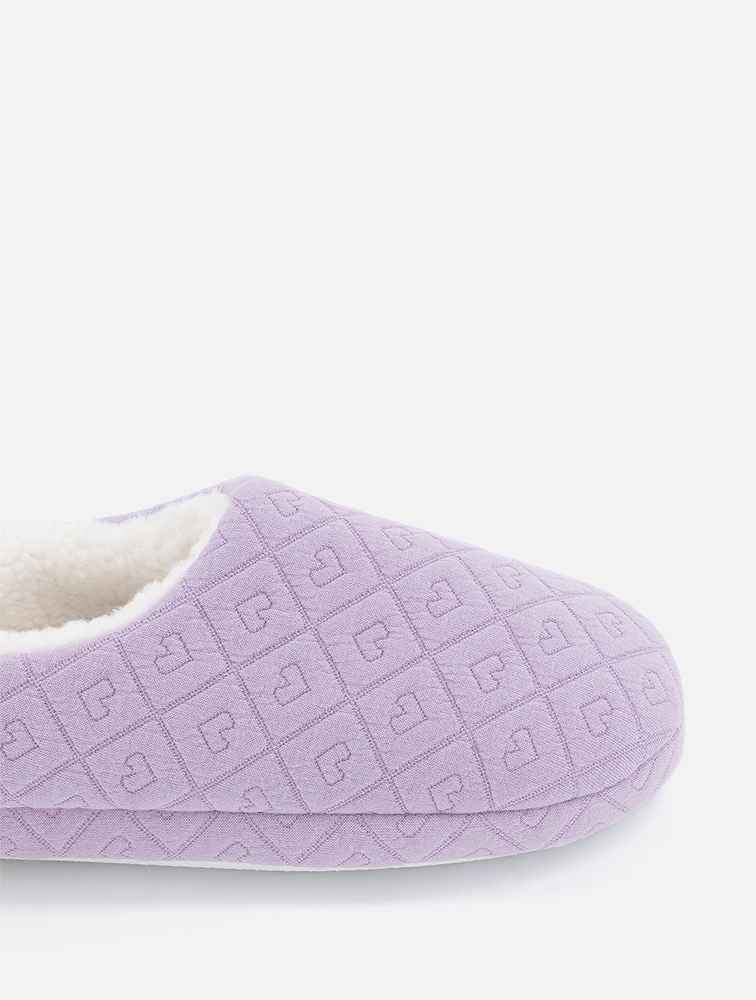 Shop Woolworths Lilac Quilted Closed Slippers for Women from MyRunway.co.za